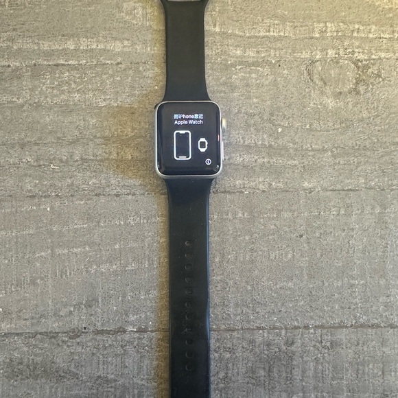 Apple | Wearables | Apple Black Smartwatch With Square Display And Slim ...